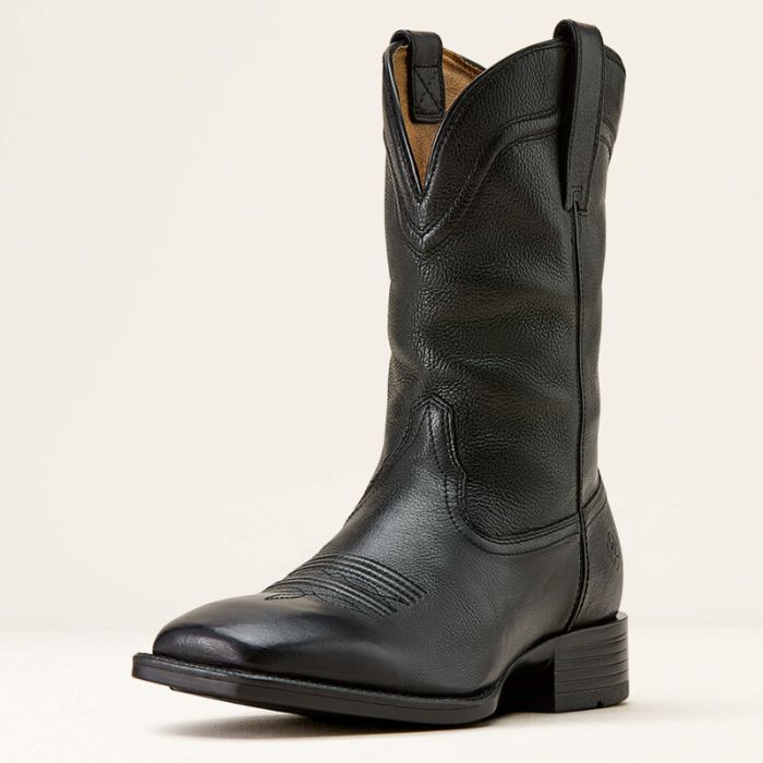 Alden Wide Square Toe Western Boot