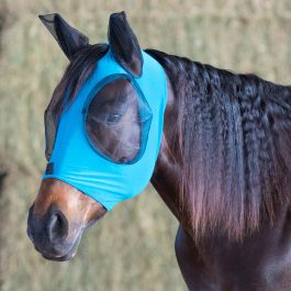 Turquoise Lycra Fly Mask